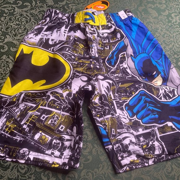 DC Comics | Swim | Nwt 4 Batman Swim Trunks Superhero Bathing Suit ...